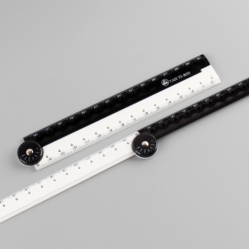 1PCs Folding Ruler Simple Ruler Graphic Folding Ruler Engineering ...