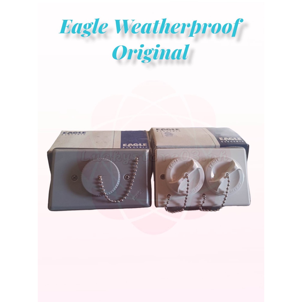 Eagle Electric Weatherproof Original (1 Gang 2gang Outlet) | Shopee ...