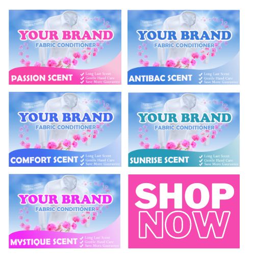 Sticker Label for Fabric Conditioner/Softener Fabcon(13pcs) | Shopee ...