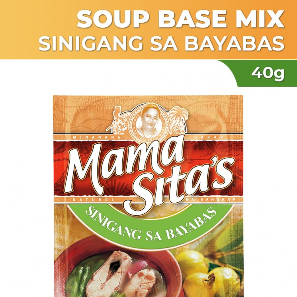 Mama Sita's Guava Soup Base Mix Sinigang Sa Bayabas 40g | Shopee ...