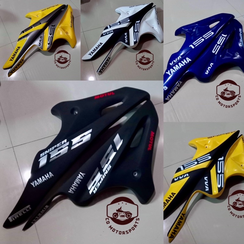 Belly Pan V4 for Sniper 155 (for Shifter) w/ stainless bolts | Shopee ...