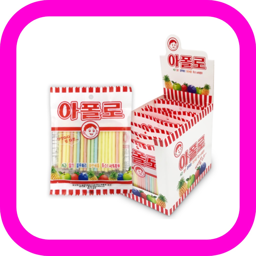 [Korean Retro Candy] Apollo Retro Candy 36g / Korean Retro Snacks ...