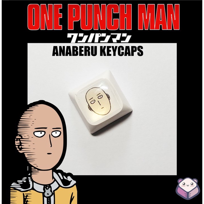One Punch Man Saitama Keycaps for Mechanical Keyboard | Shopee Philippines