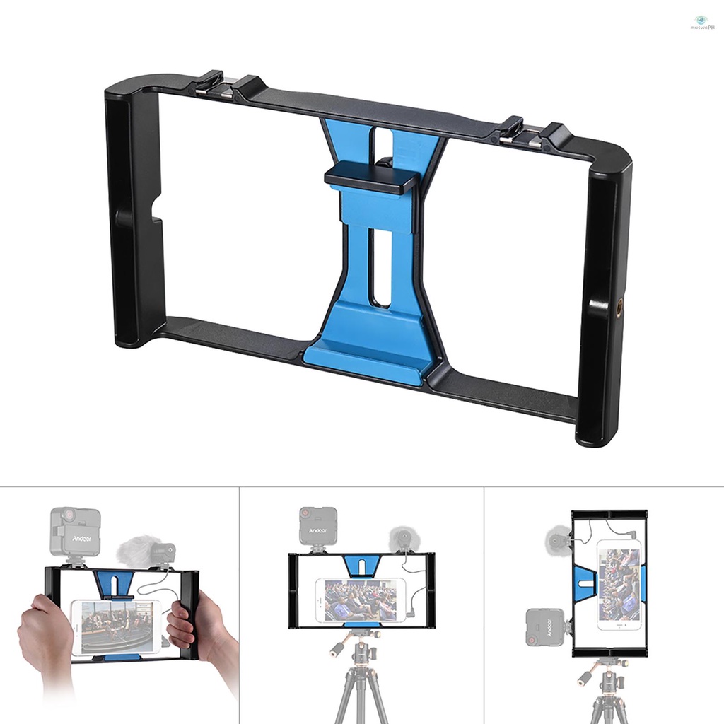 Andoer Smartphone Video Rig Phone Movie Mount Film Making Recording ...
