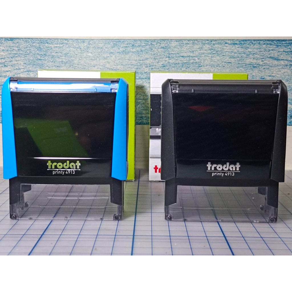 Trodat 4913 Self-inking Stamp with Personalized Rubber | Shopee Philippines