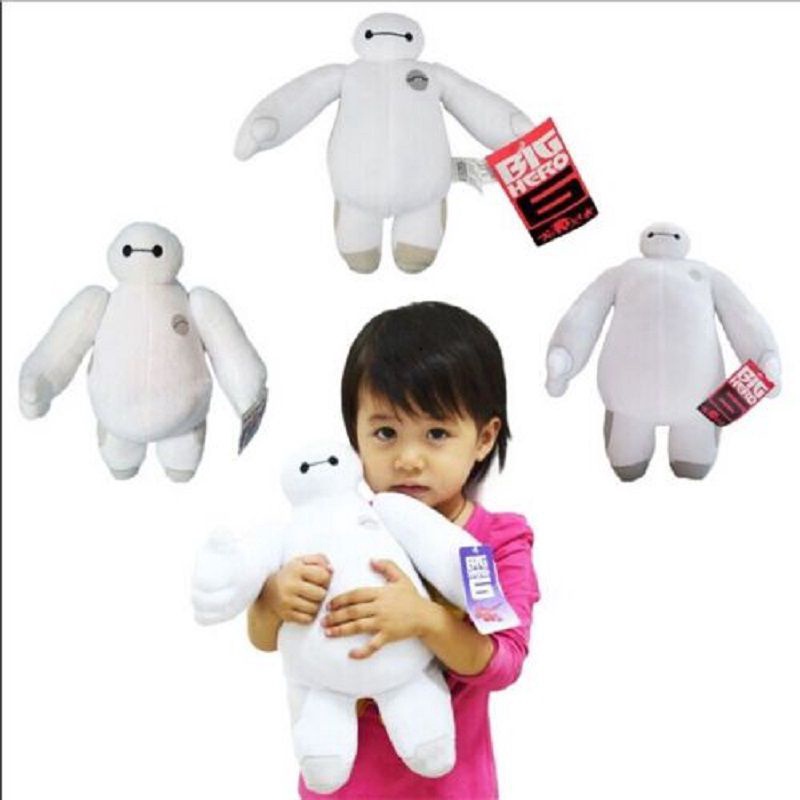 White BIG HERO 6 BAYMAX ROBOT Plush Stuffed Toy Dolls Kids Gift Xmas Toys | Shopee Philippines