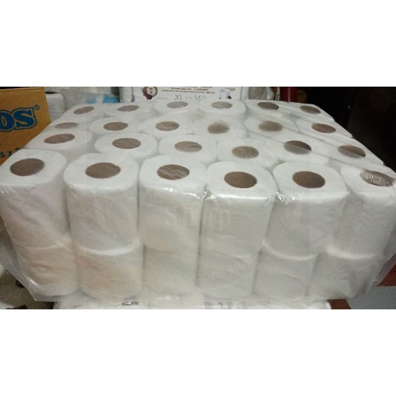 ON HAND 48 PCS PER CASE BATHROOM TISSUE WITH CORE MIXED GRADE 150 PULLS ...
