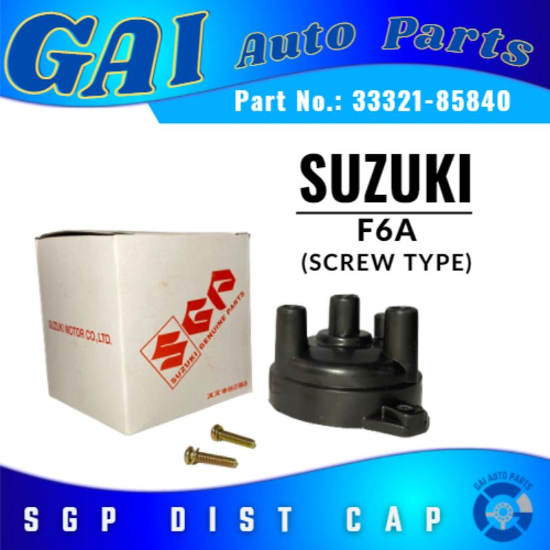 SGP Dist Cap for SUZUKI MDC-5840 F6A Screw type (33321-85840) Genuine ...