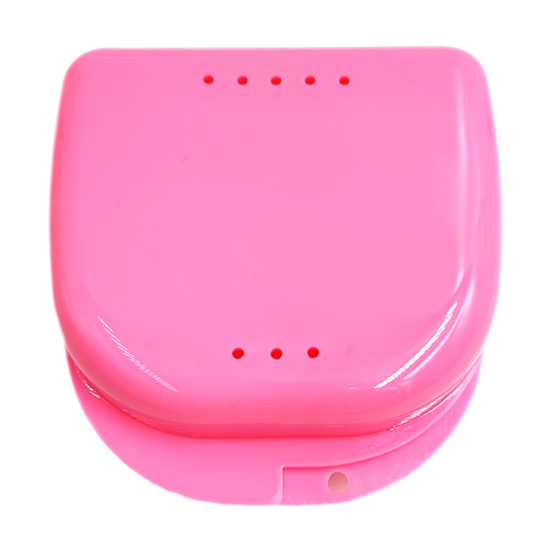 50pcs Denture Tray Box Dental Orthodontic Retainer Box Case Plastic ...