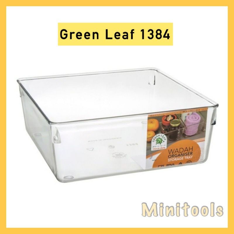 Acrylic Multipurpose Refrigerator Storage Box / Container / Green Leaf ...