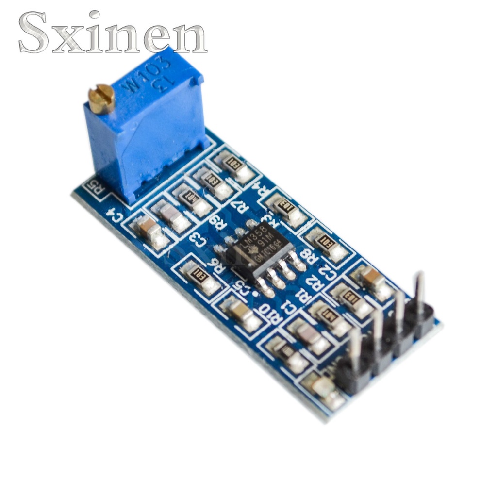 LM358 100 Times Gain Signal Amplification Module Operational Amplifier ...