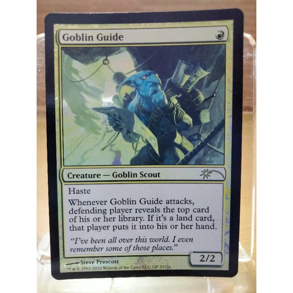 Magic: The Gathering(MTG) Card Goblin Guide Grand Prix(GP) | Shopee ...