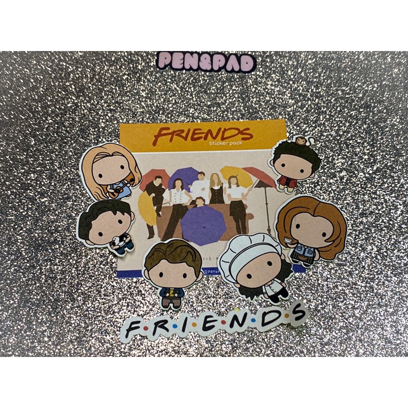FRIENDS sticker pack | Shopee Philippines