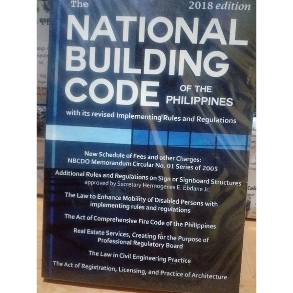 THE NATIONAL BUILDING CODE OF THE PHILIPPINES | Shopee Philippines