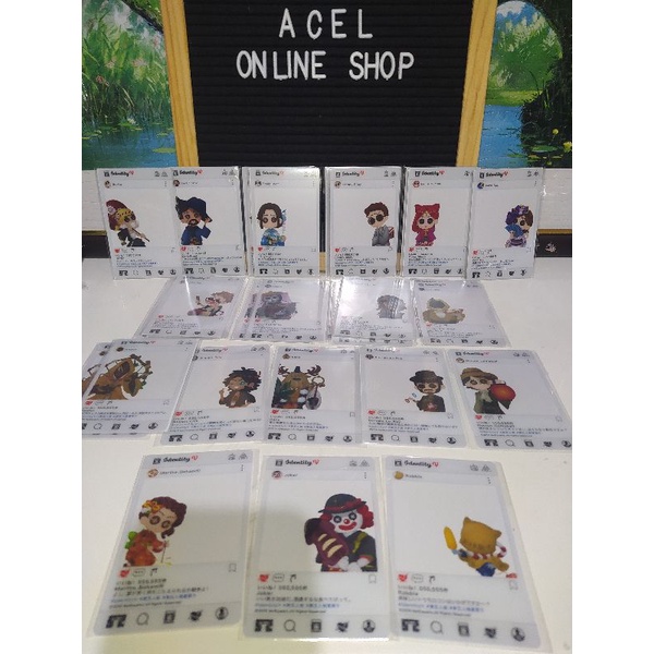 Identity V Clear Card | Shopee Philippines