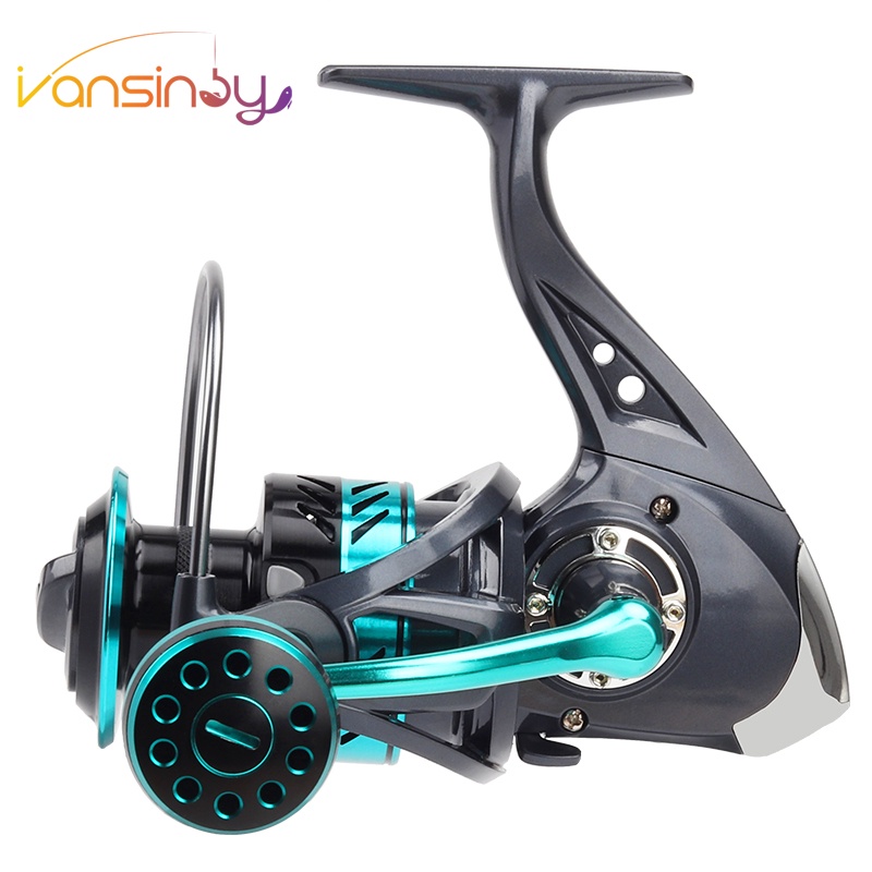 Fishing Reel Spinning Reels Pancing Drag Power 16KG Braking Force High ...