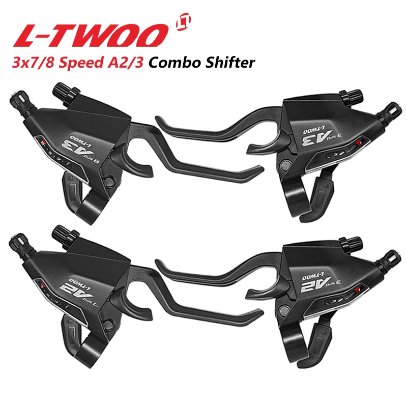 LTWOO A2 A3 Combo Shifter 3x7 3x8 Speed Brake Lever Gear Shifters ...