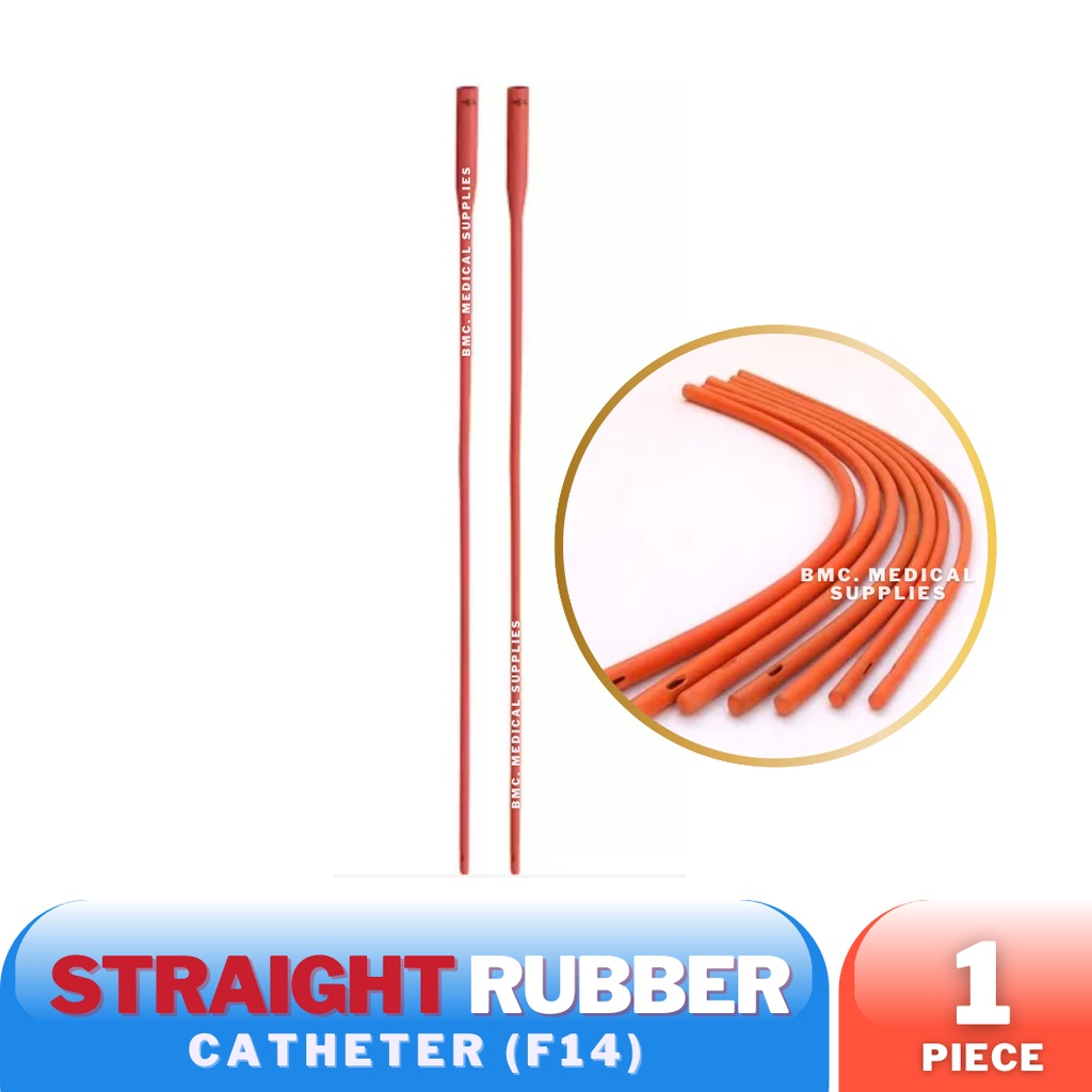 [1-Piece] Rubber Straight Catheter [Non-Sterile] Fr14,Fr16 | Shopee ...