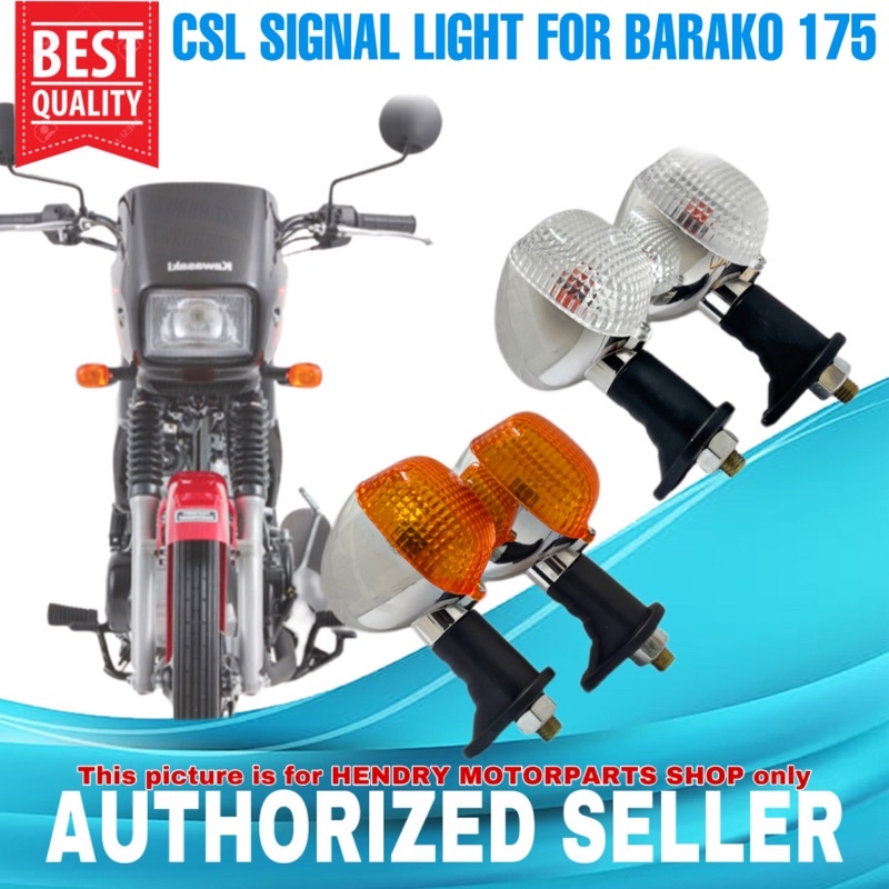 CSL SIGNAL LIGHT / WINKER LAMP (2PCS) FOR KAWASAKI BARAKO / BC 175 ...