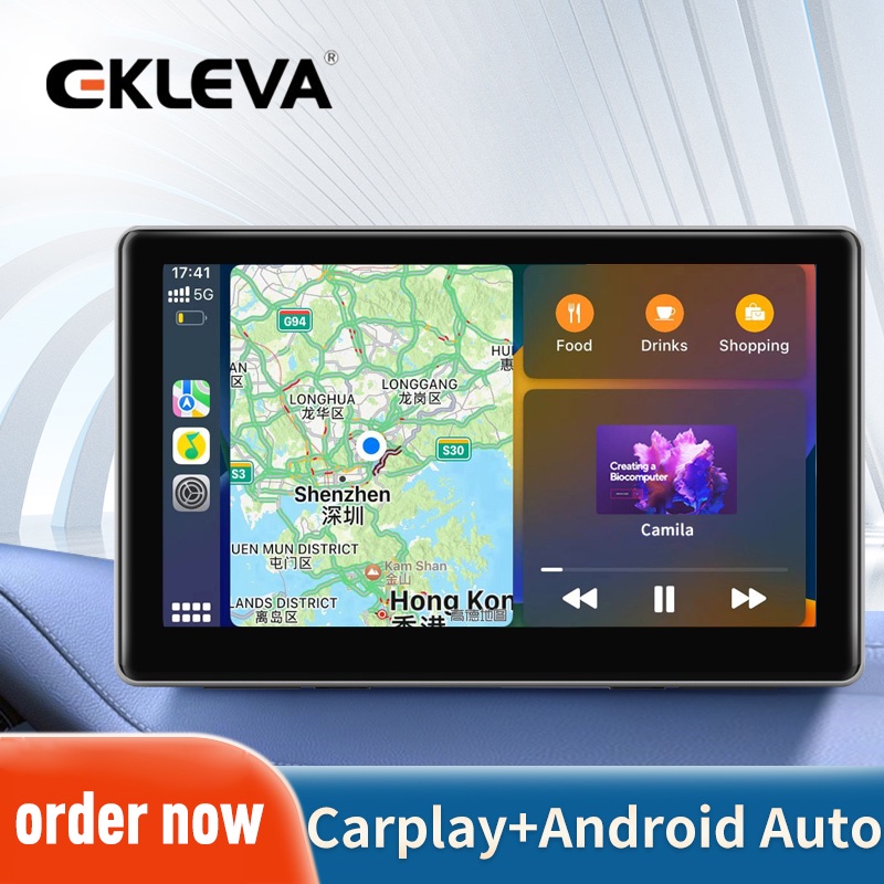 Ekleva Universal 7 Inch 4k Dash Cam Car Dvr Camera Video Player ...