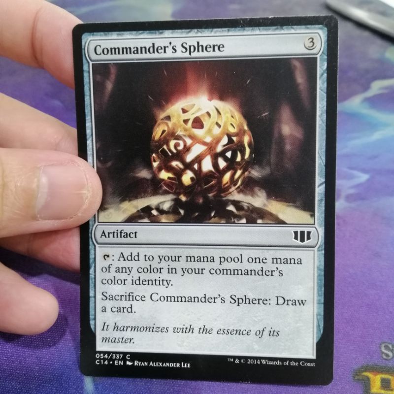 1 Commander's Sphere C14 MTG card magic commander EDH | Shopee Philippines