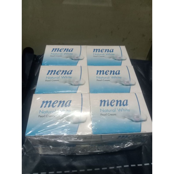 Mena Facial Cream blue 3g | Shopee Philippines