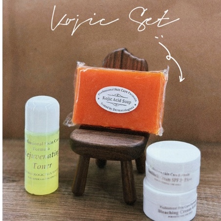 Kojic acid set 4in1 set skincare | Shopee Philippines