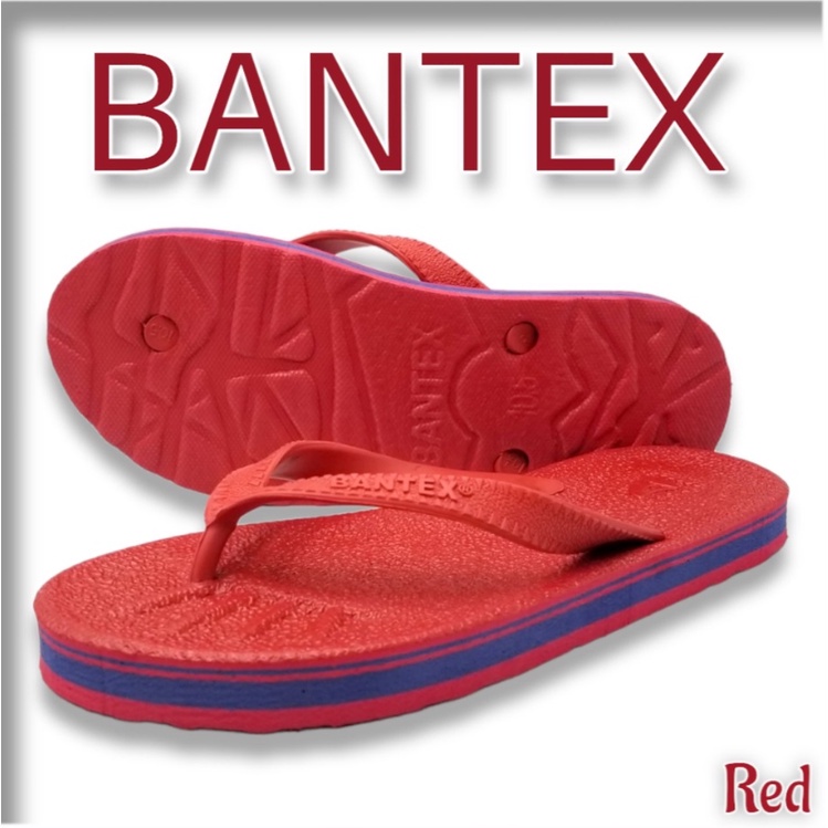 Bantex Slipper Authentic/Original (Red) | Shopee Philippines