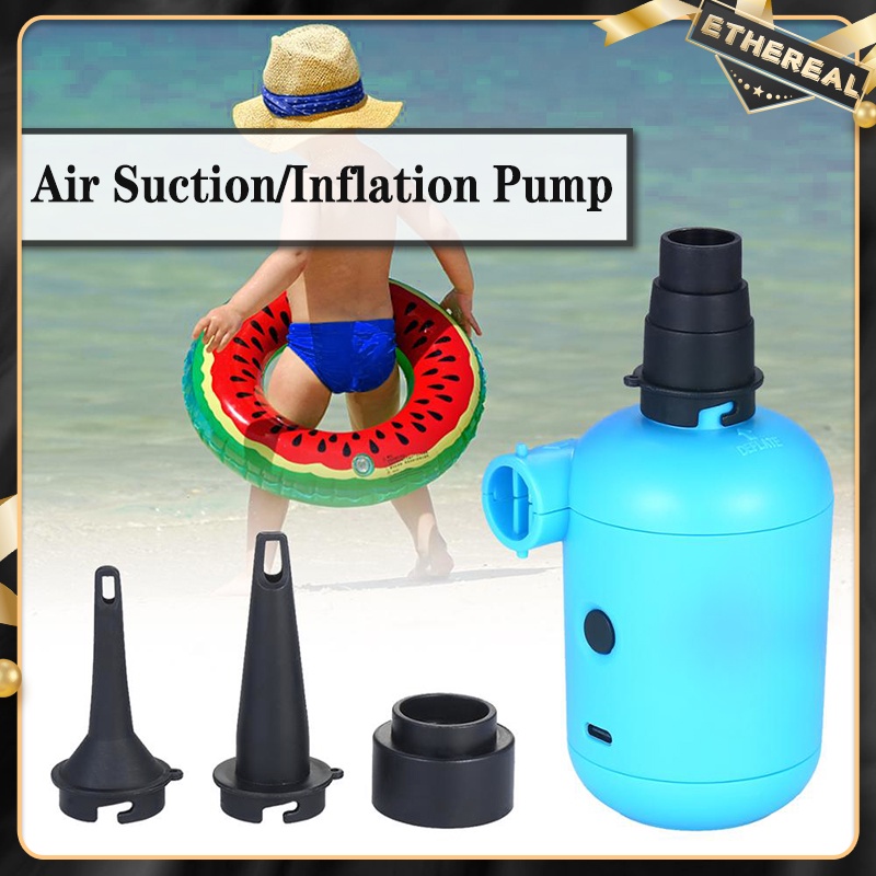 Electric Pump Air Suction/ Inflation Pump USB Charging Electric Pump ...
