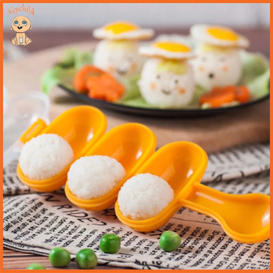 【COD】Baby Rice Ball Maker Shaker with Mini Rice Paddle | Shopee Philippines