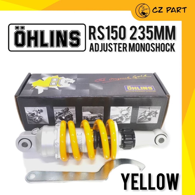 OHLINS ADJUSTER MONOSHOCK HONDA RS150 235MM | Shopee Philippines