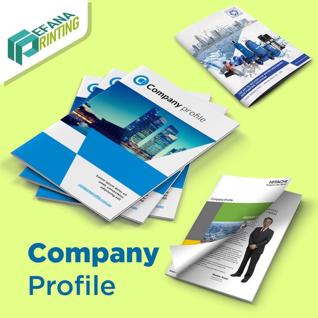 Print Company Profile Custom Size | Shopee Philippines
