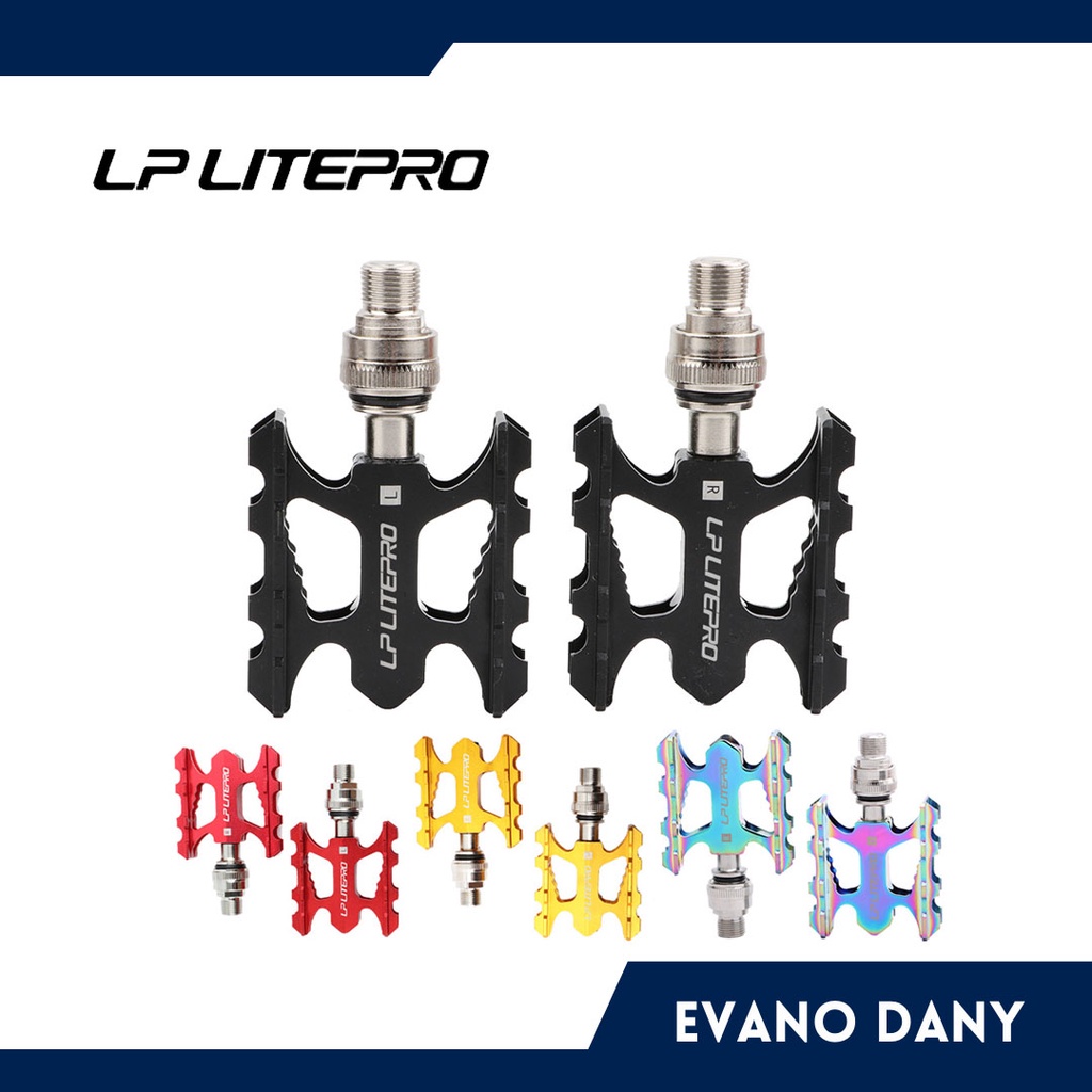 Original Litepro K3 QR Quick Release Pedals for MTB Roadbike Folding ...