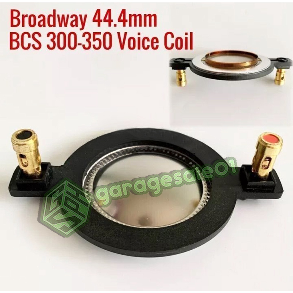 BCS 300-350 Tweeter Coil / 44.4mm Voice Coil 300 watts / Tweeter Coil ...