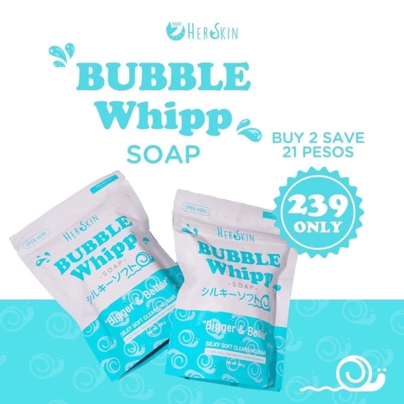 Bubble Whipp Soap (Her Skin) | Shopee Philippines