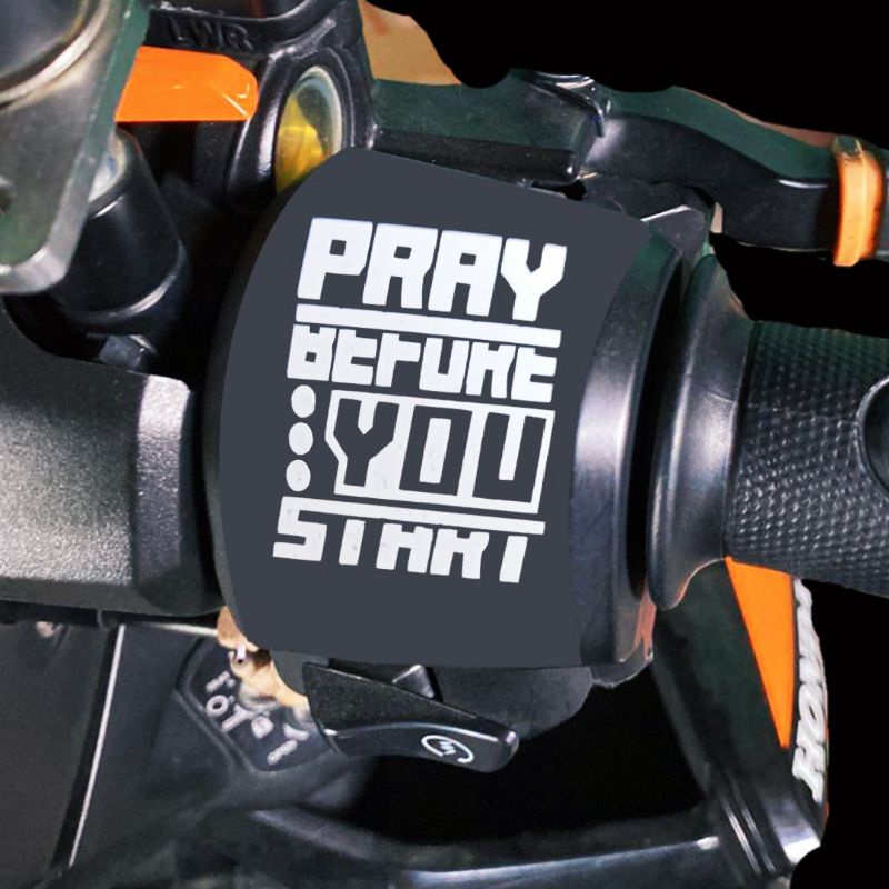 Pray Before You Start Cutout Decals 100% WATERPROOF | Shopee Philippines