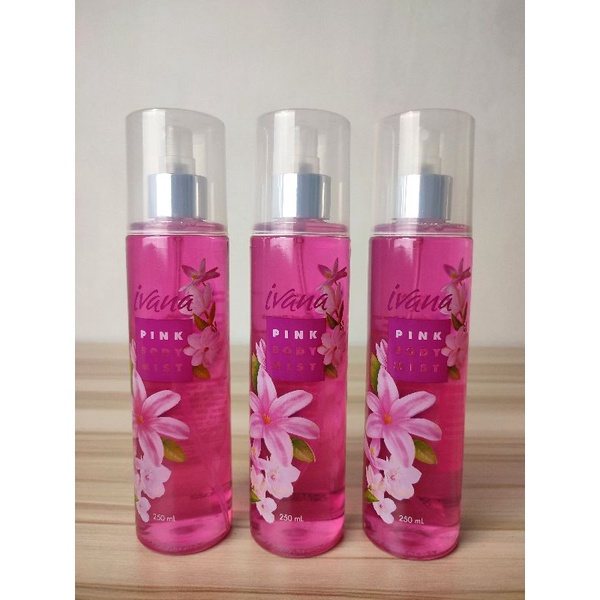 Ivana PinkBody Mist by Tupperware 250ml | Shopee Philippines