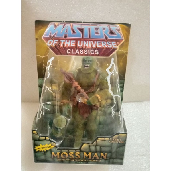 Mattel Matty Collector Exclusive Masters of the Universe Classic "MOSS MAN" SEALED | Shopee ...