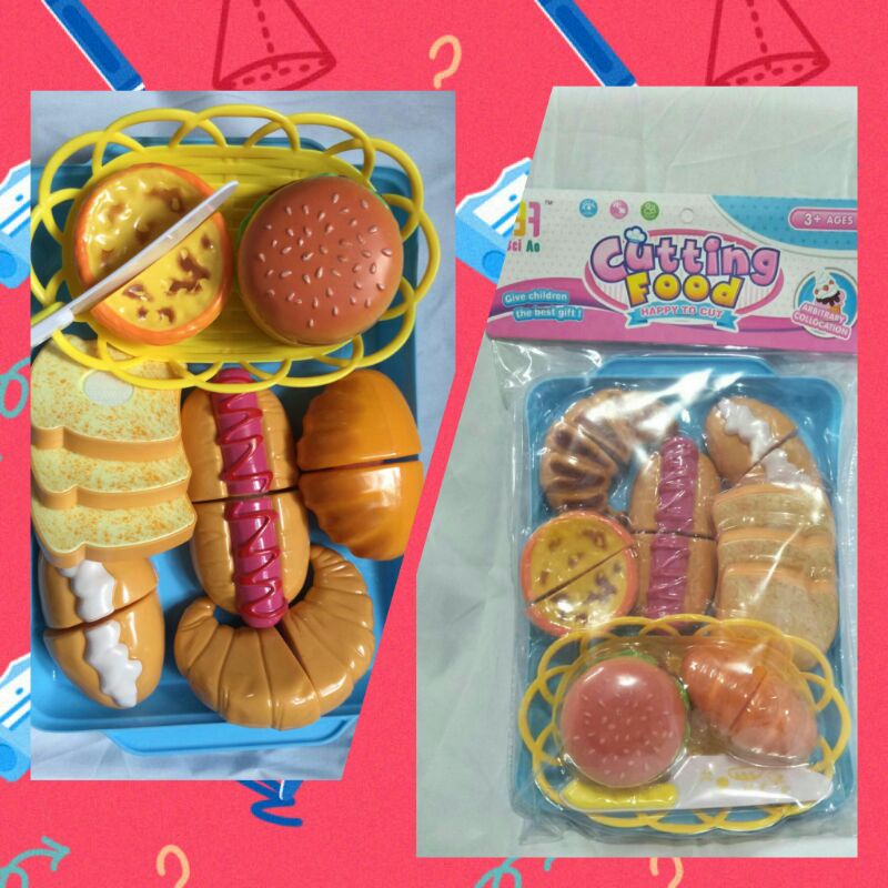 cutting bread pretend toy (3+ages) | Shopee Philippines