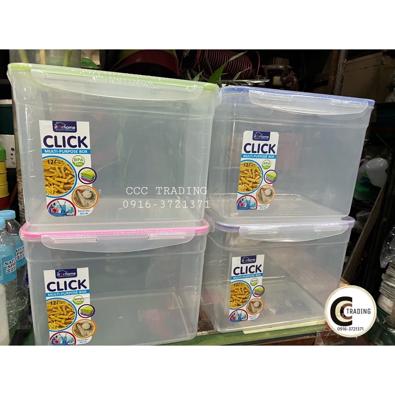 Click Multi Purpose Box 12 Liters/ Food Container | Shopee Philippines