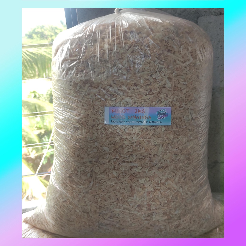 Kusot 2kg Wood Shavings. dalawang kilo Palochina Hamster Beddings ...