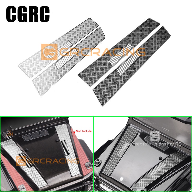 Metal Skid Plates on Both Sides of The Middle of The Engine Cover for 1 ...