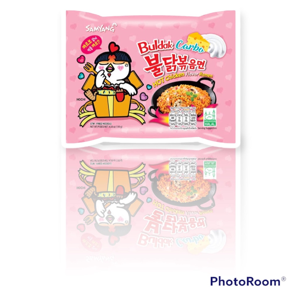 Korean Instant Noodles Samyang Delicious Soyd Sourd Kabonara Flavor 140 ...