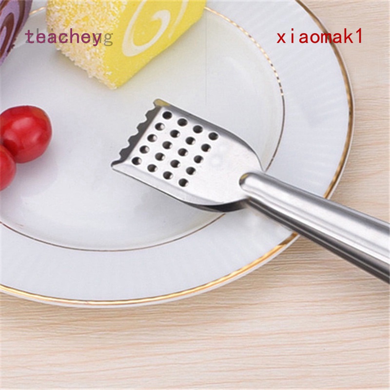 xiaomak stainless steel flat-head food tongs, bread, barbecue tongs ...