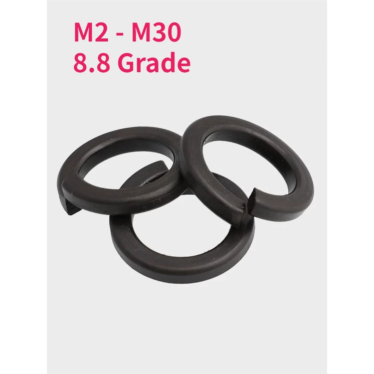 M2 M2.5 M3 M4 M5 M6 M8 M10 M12 M14 M16 M18 M20 M22 M24 M27 M30 8.8 Grade Carbon Steel Spring ...