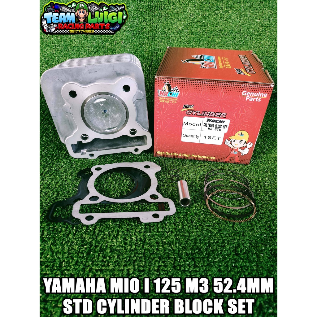 HACHI YAMAHA MIO I 125 M3 52.4MM STANDARD BLOCK SET | Shopee Philippines