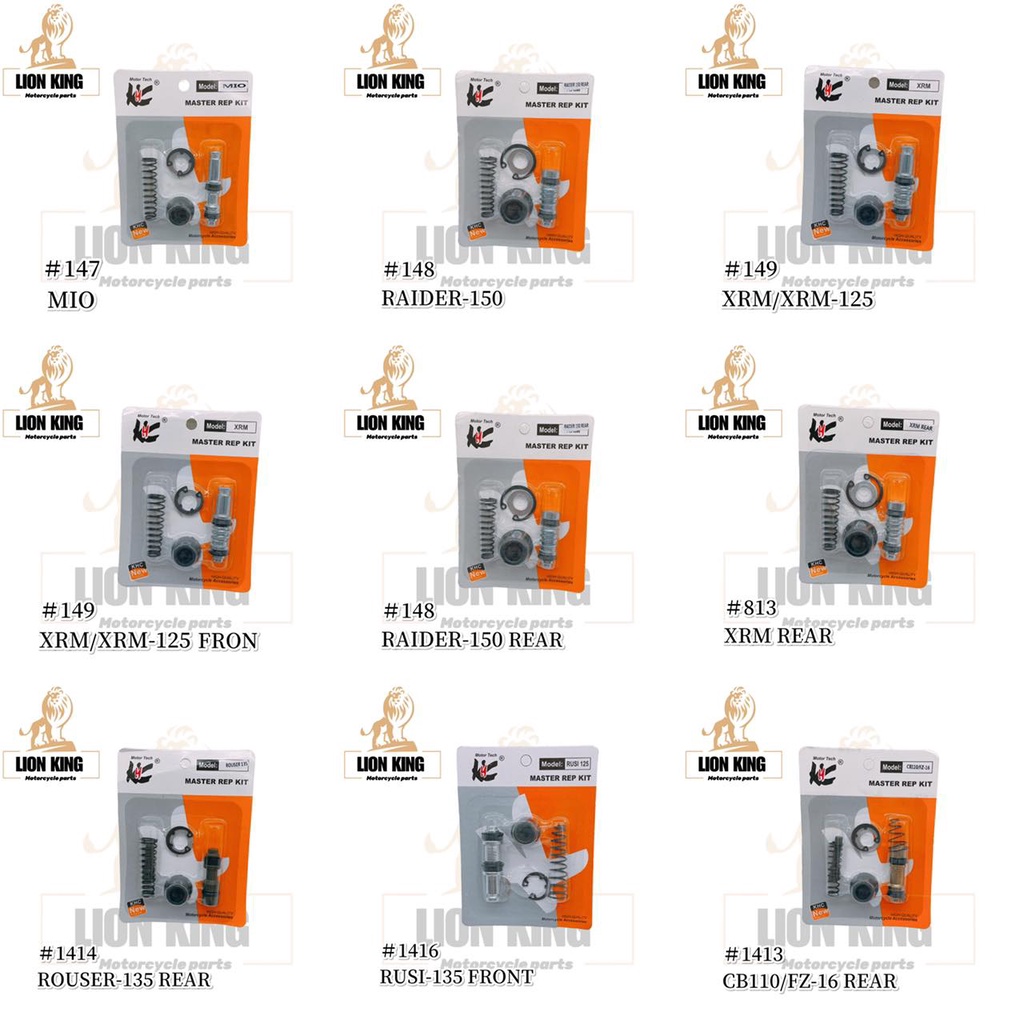 MOTORCYCLE PARTS MASTER REPAIR KIT FOR SHOGUN.MIO.RAIDER,XRM.CB110 ...