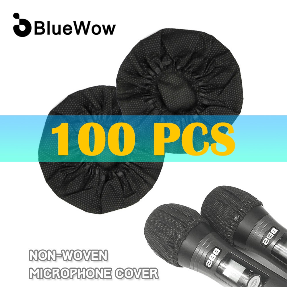 BlueWow Disposable Non-woven Microphone Cover Removal Windscreen ...