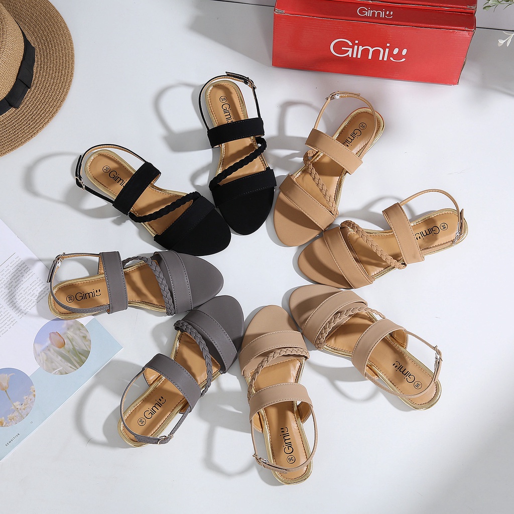 【AhSin】sandals women Ladies casual Korean version of the trend flat ...