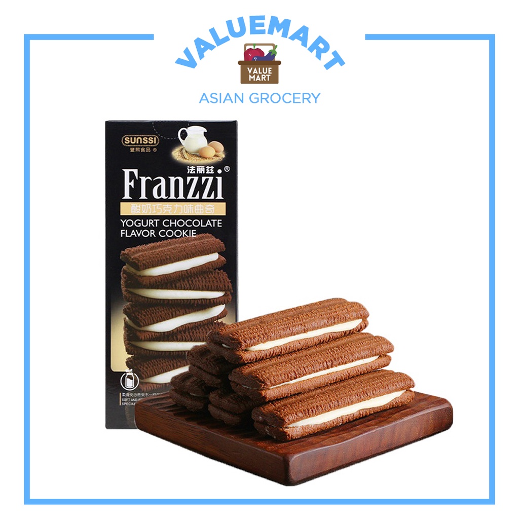 Franzzi 115 grams Sandwich Crumbly Butter Cookies w/ Cream Filling ...